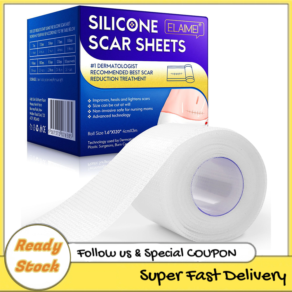 Rhine ELAIMEI Silicone Gel Strips Patch Silicone Scar Sheets Reusable ... Rhine ELAIMEI Silicone Gel Strips Patch Silicone Scar Sheets Reusable ...
