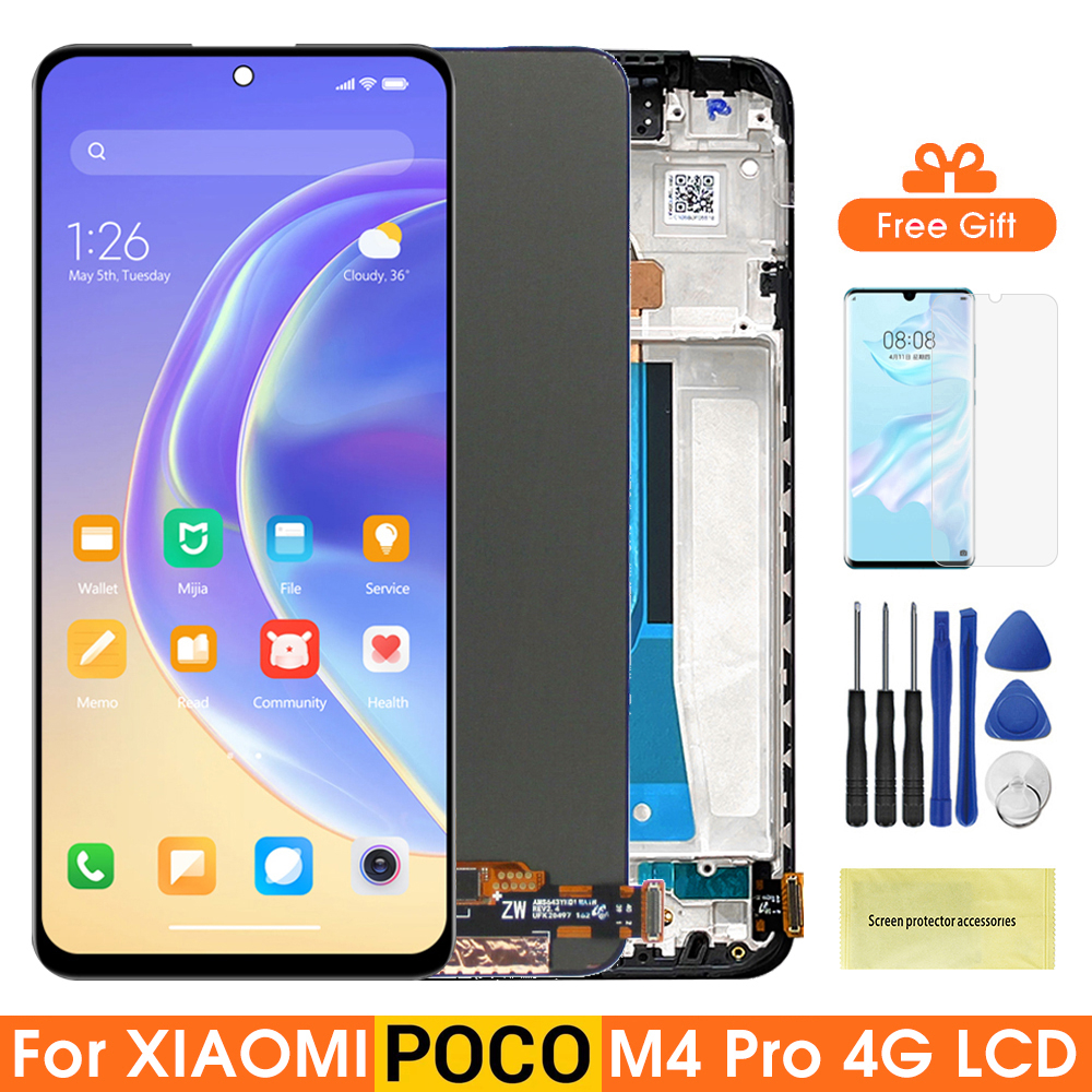 For Xiaomi Poco M4 Pro Lcd Poco M4 Pro 5G Display Touch Screen ...