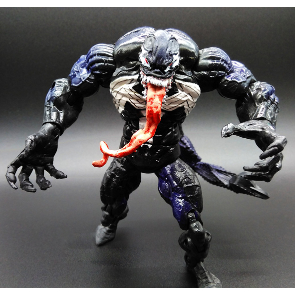 6 "ML Comic Series VENOM Spider-man With Tail Exclusive Action Figure ...