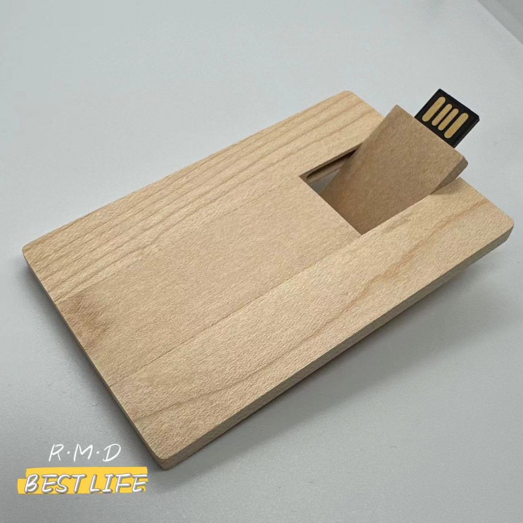 Customized Pendrive bamboo and maple, USB memory card model, 4GB, 8GB ...