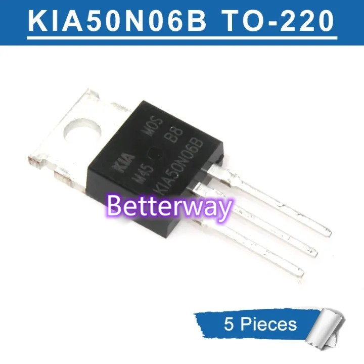 TO-220 5pcs Original KIA50N06B KIA50N06 TO220 50N06 50N06B 48A/60V N ...