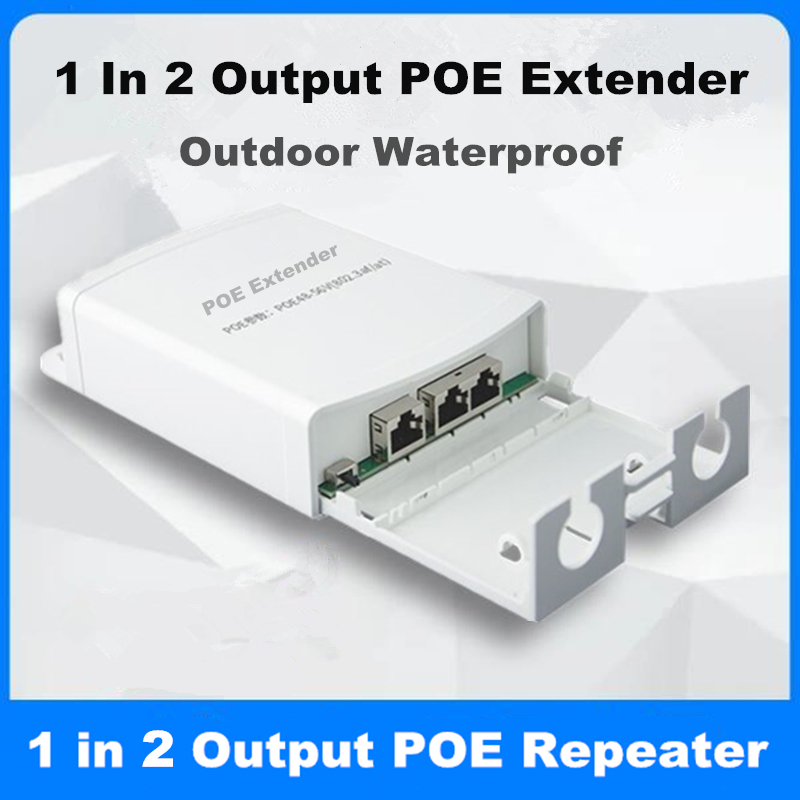 POE Extender Outdoor Waterproof 200m Network Extension 1 In 4 Output ...
