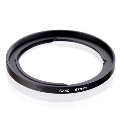 67mm Lens Filter Adapter For Canon PowerShot SX30 SX40 SX50 SX60 SX70 ...