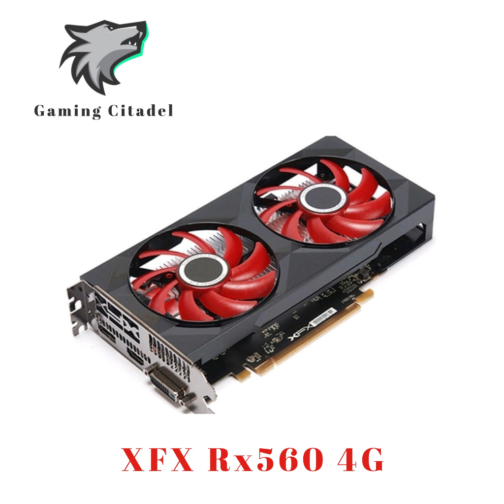 XFX AMD Radeon RX560 4GB 896SP GDDR5 PCI-E Graphics Video Card DP DVI HDMI | Shopee Philippines