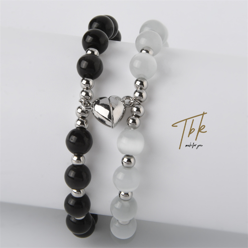TBK Couple Bracelet 18K Platinum Plated Accessories Hypoallergenic ...