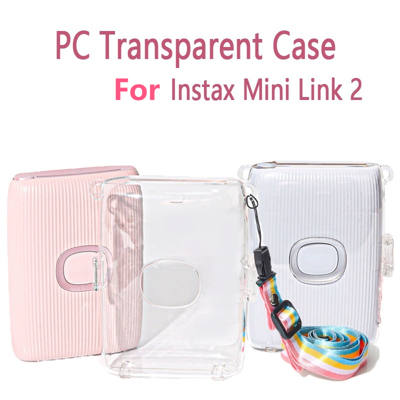 [Stock]Transparent Case For Instax Mini Link 2 Camera Case Camera Bag ...