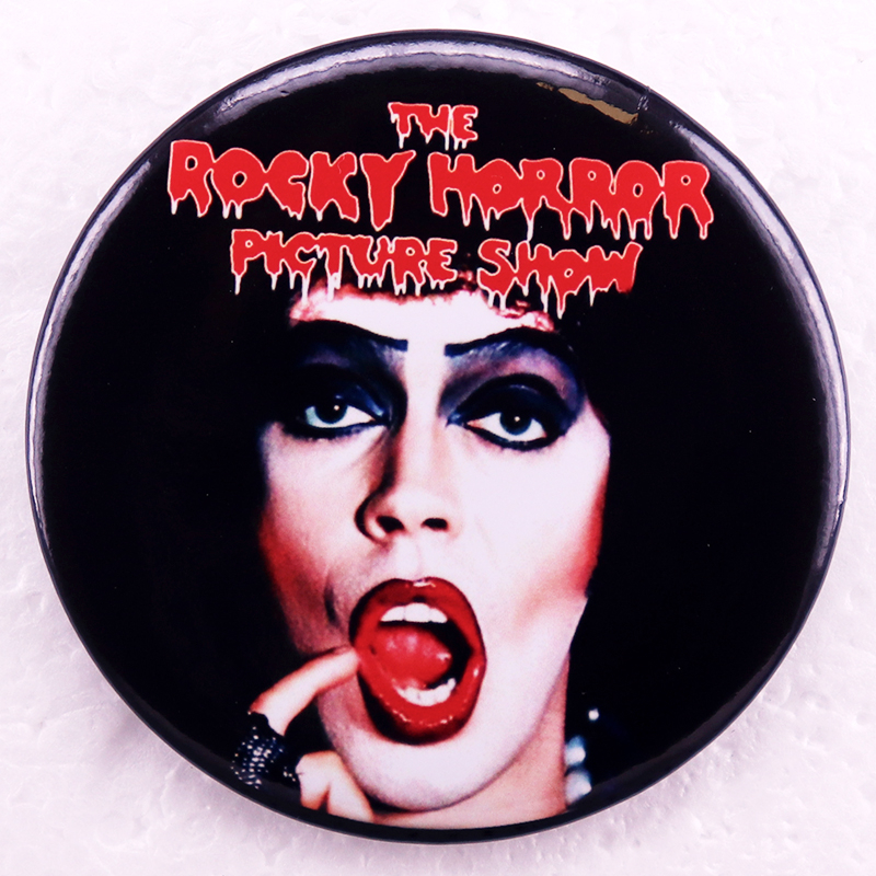 the rockys horror picture show badge Pinback round button brooch 70s ...