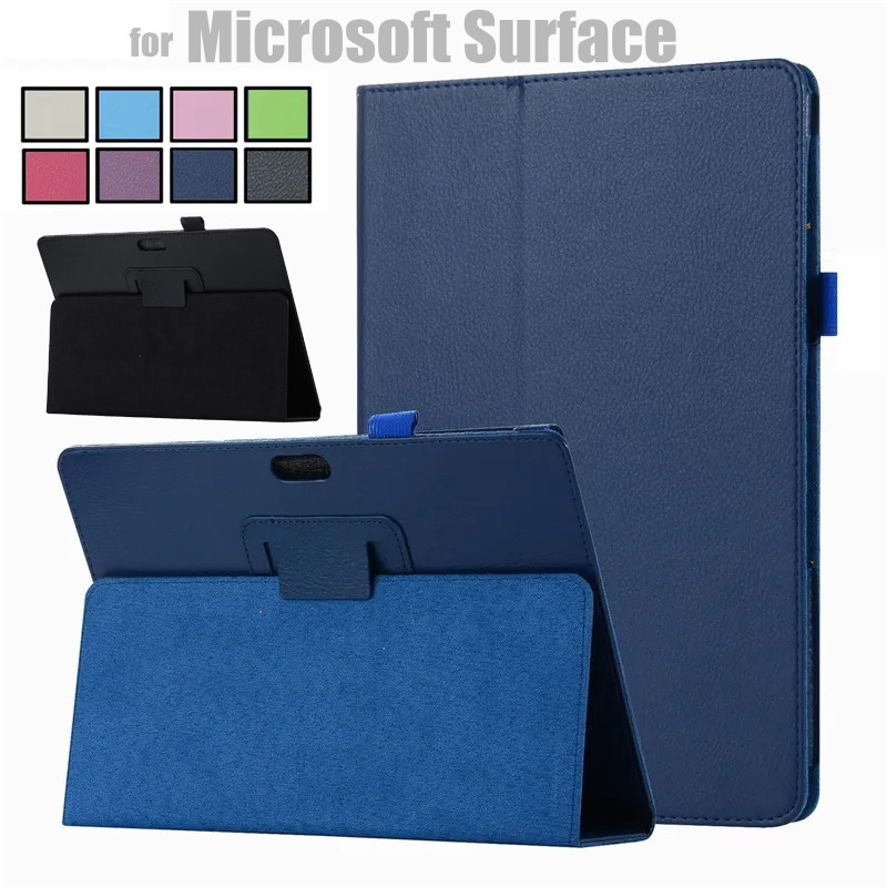PU Leather Case For Microsoft Surface Pro 4 5 6 7 8 12.3 13 Flip Stand ...