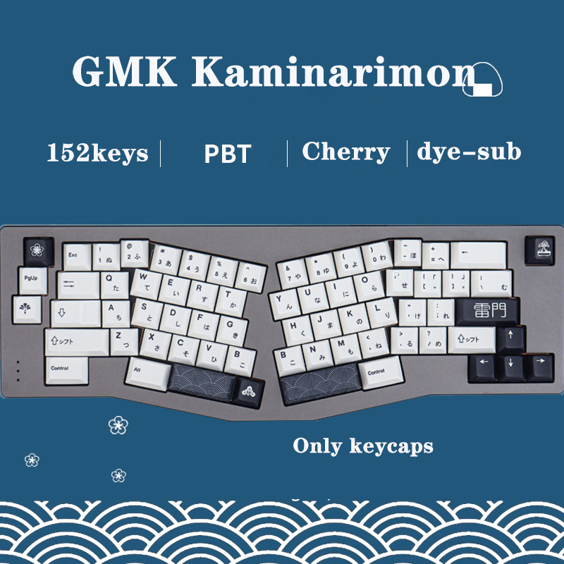 GMK Thor keycap 152 key PBT keycaps Dye sublimation cherry profile ...