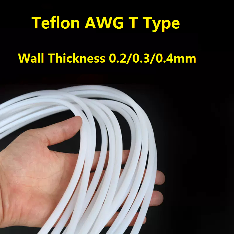 Teflon Tube 300V Translucent T-Type PTFE Tube PTFE Capillary Tube High ...