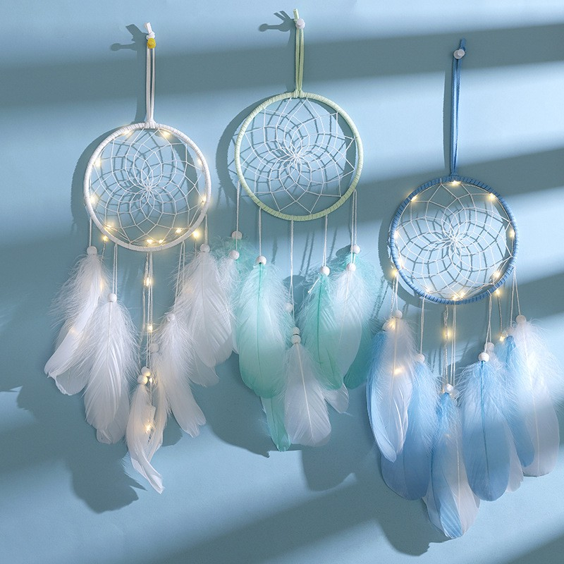 Pure Handmade Dream Catcher Girls Bedroom Wall Decoration Pendant ...