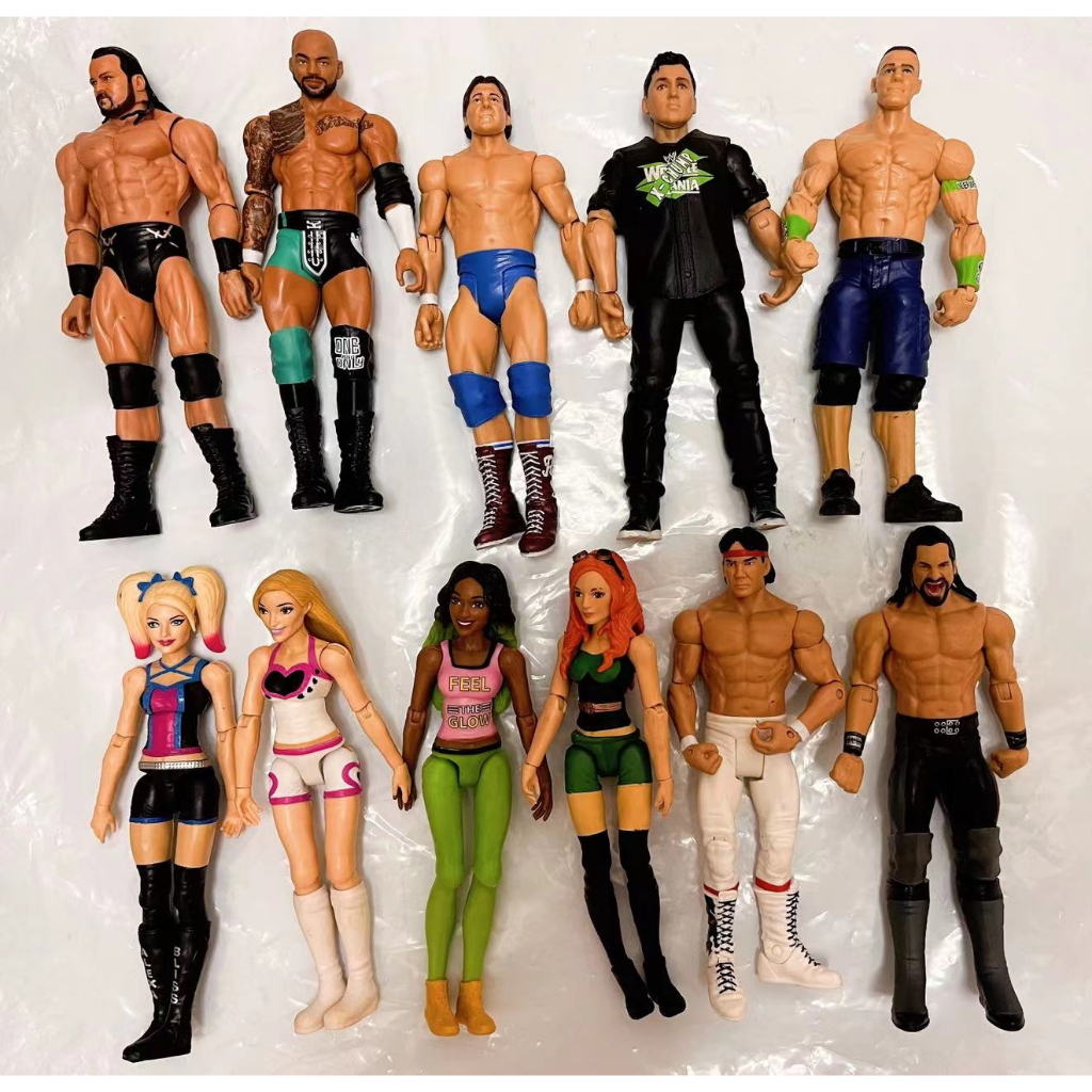 Wwe Wrestler Gladiator action figure Multi-joint action figure boneco ...