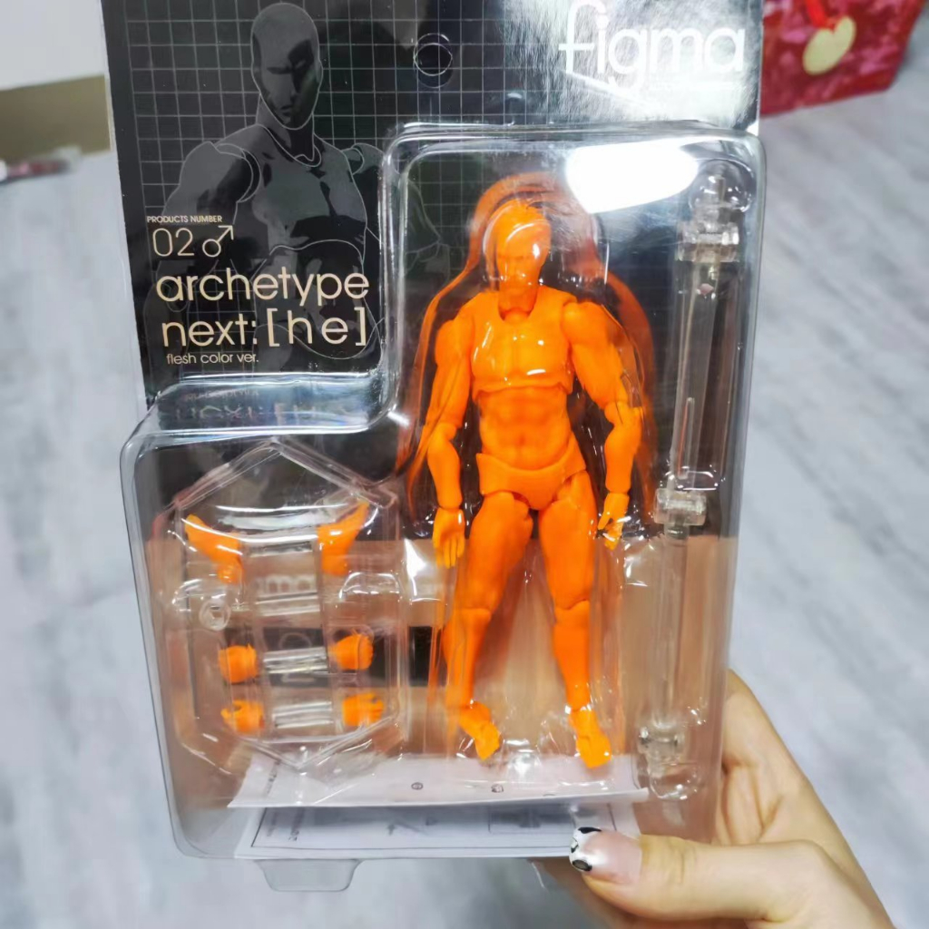 SHF Figures SHFiguarts Body Kun Body Chan Black Orange Color Ver PVC Action Figure Collectible ...