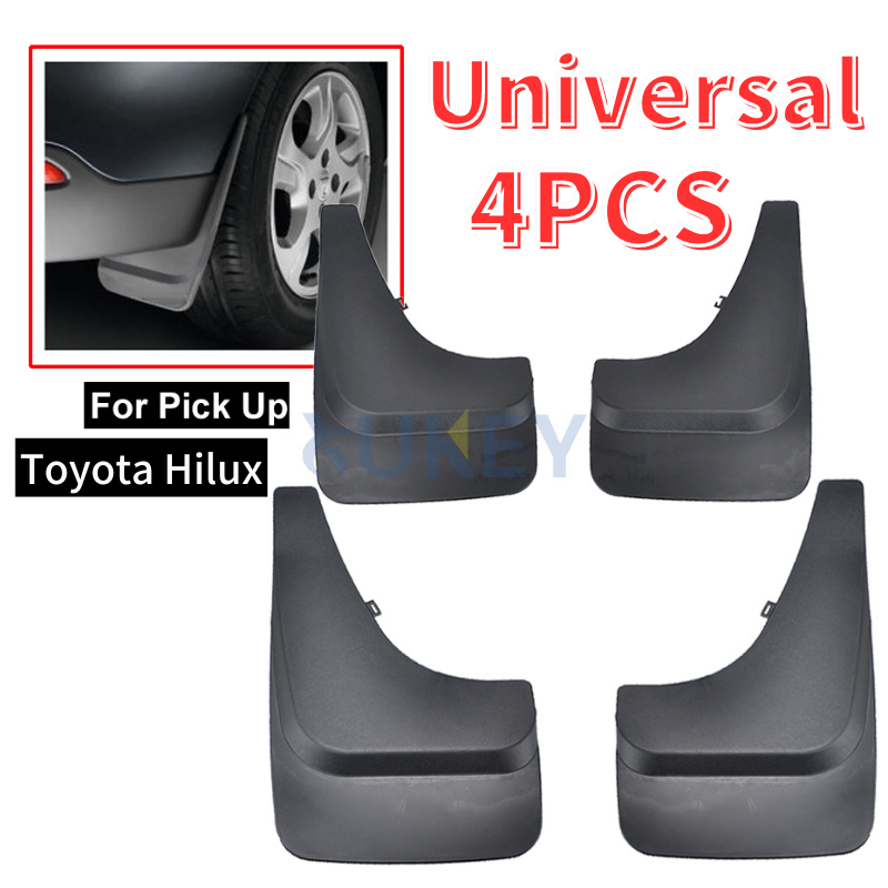 Universal 4x4 Car Fender Mud Flaps Splash Guards Mudguards For Pickup ...