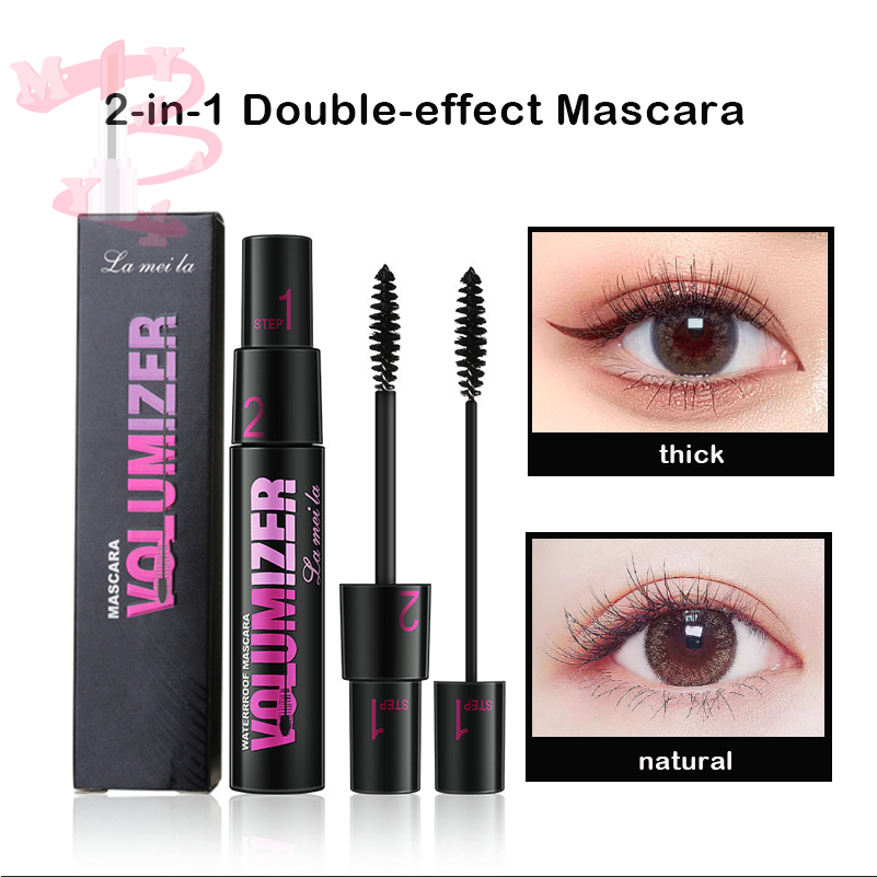 Eye Makeup Mascara Thick Lengthening Curling Eyes Mascara Waterproof ...