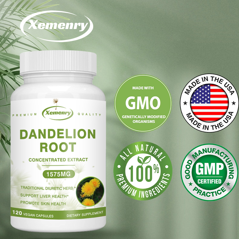 Dandelion Root Capsules - diuretic, prostate, skin health | Shopee ...
