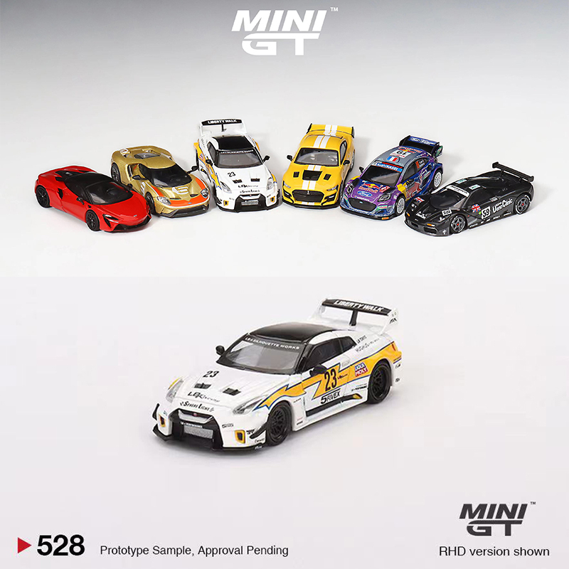 MINI GT 1:64 Model Car Nissan LB-Silhouette WORKS GT 35GT-RR Alloy ...