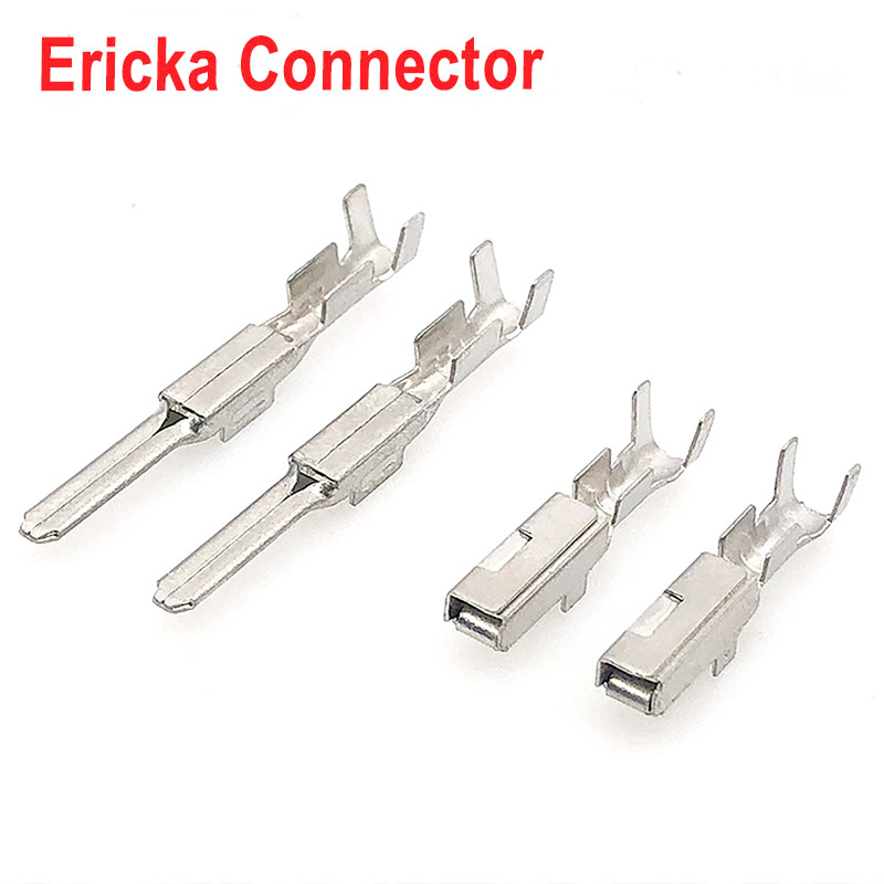 50 Pcs 2.2 Mm Male Female Car Crimp Terminal for HYUNDAI KIA VW 7116-4020 DJ611-2.2A DJ621-2.2A ...