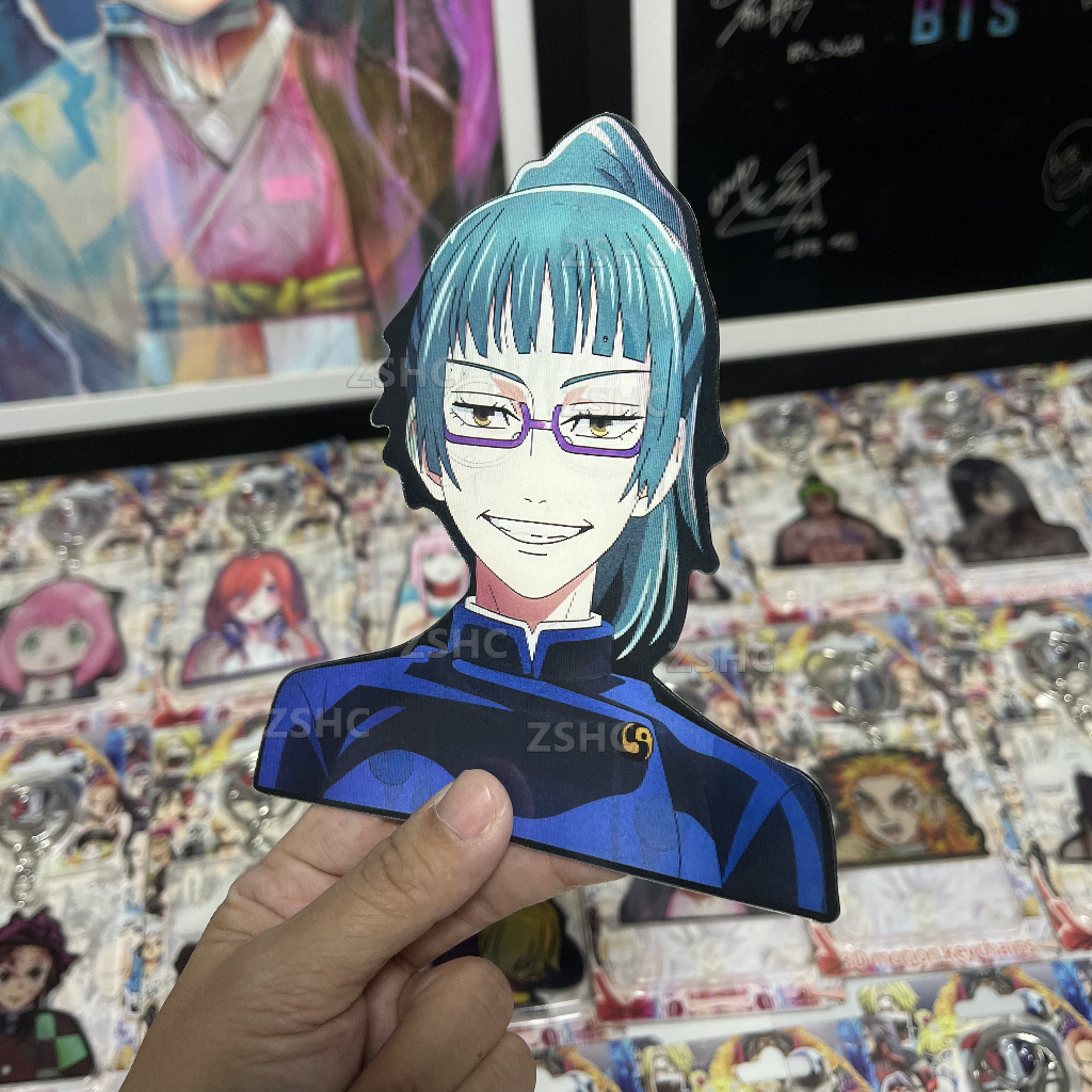 Jujutsu Kaisen Zenin Maki Motion Sticker Anime Car Sticker Waterproof ...
