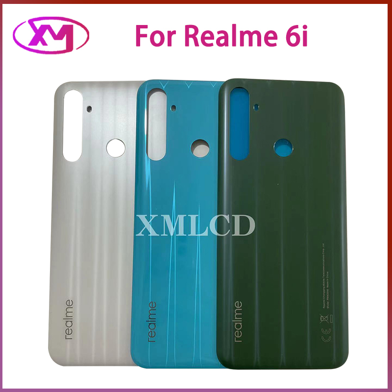 For Oppo Realme 6i RMX2040 Phone Housing Battery Back Cover Case Panel ...