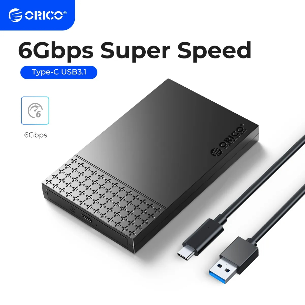 ORICO Type-C HDD Case SATA to USB3.1 HDD Enclosure for 2.5'' HDD SSD ...