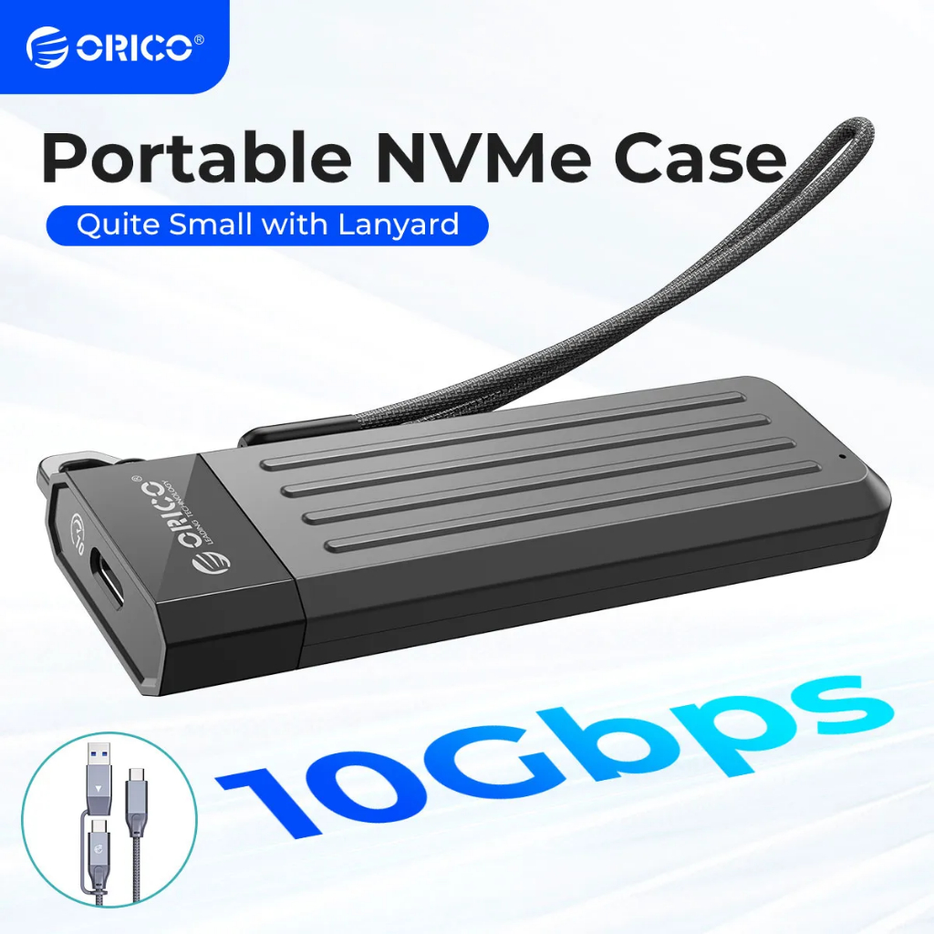 ORICO NVME Enclosure NGFF Case M2 SSD Case(MM2C3) | Shopee Philippines