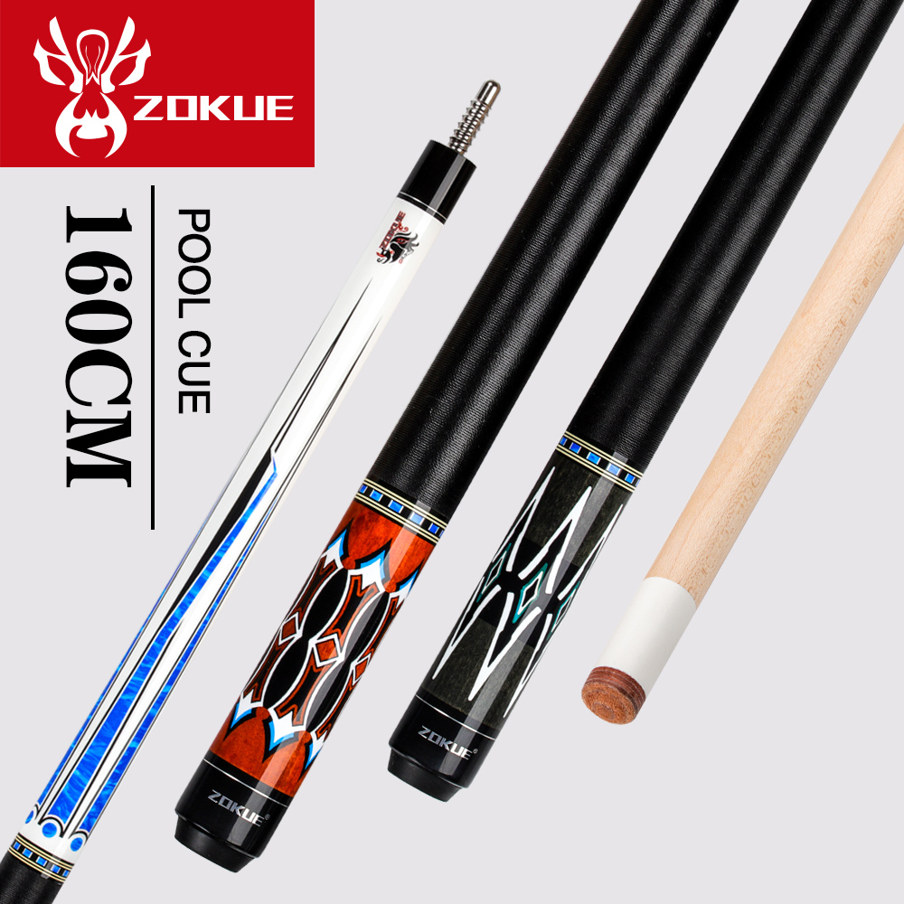 ZOKUE Billiard Cue 3/8*8 Radial Pin Pool Cue Stick Featured Canadian ...