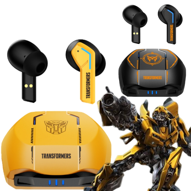 Transformers TWS Wireless Bluetooth Noise Cancelling Gaming Earbuds ...