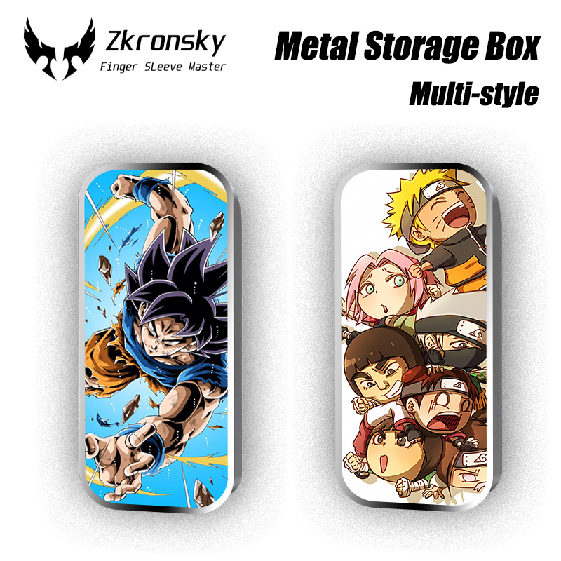 Zkronsky Metal Storage boxes for Gaming Finger Sleeve variety of styles ...