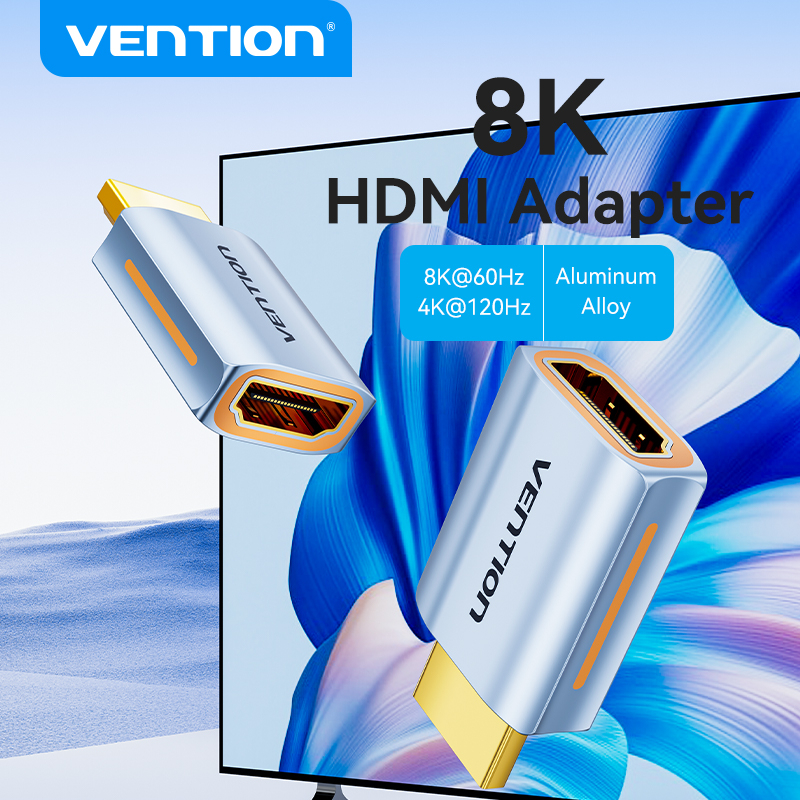 Vention HDMI Extender Adapter HDMI Female to Female Connector 4k HDMI 2 ...