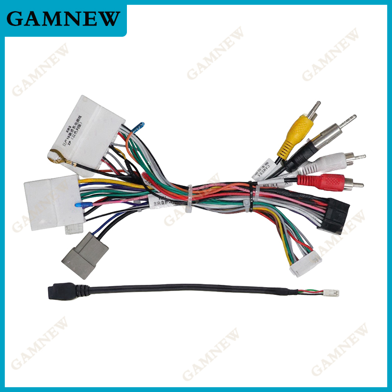 Car 16pin Wiring Harness Adapter Canbus Box Decoder For Nissan Qashqai X-Trail Navara Android ...