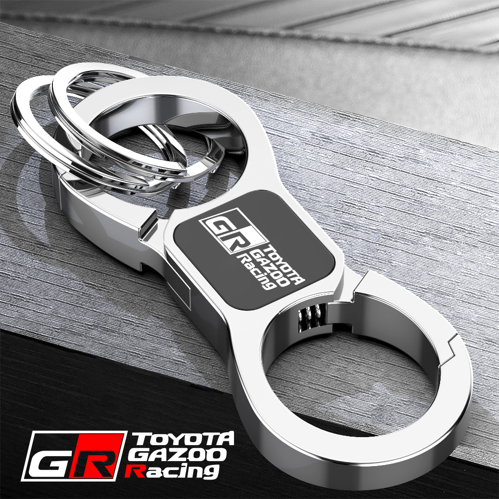 For TOYOTA GAZOO RACING Car keychains GR Keyholder | Shopee Philippines