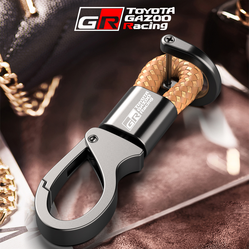 For TOYOTA GAZOO RACING Car keychains GR Keyholder | Shopee Philippines