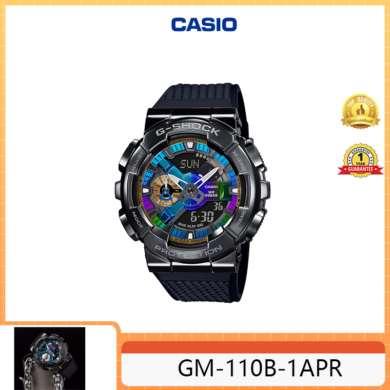 Casio G-SHOCK GM-110B-1APR Men's Watch Black Samurai Sports Watch Small ...