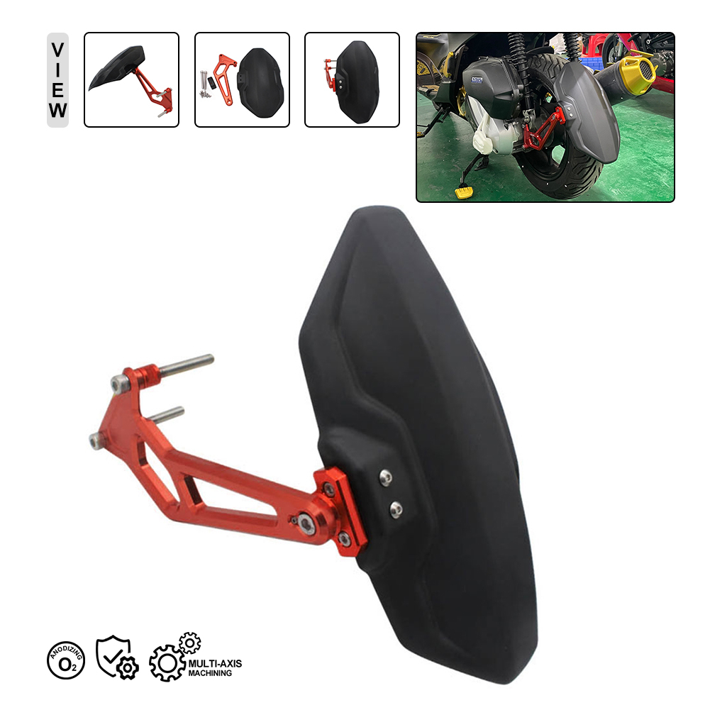MotorcycleRear Fender Mu dguard Mud Tire Wheel Splash Cover Mudflap For ...