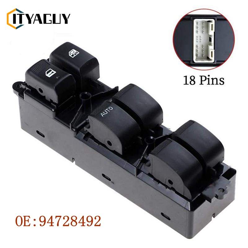 94728492 18 Pins Car Front Left Driving Side Electric Control Master ...