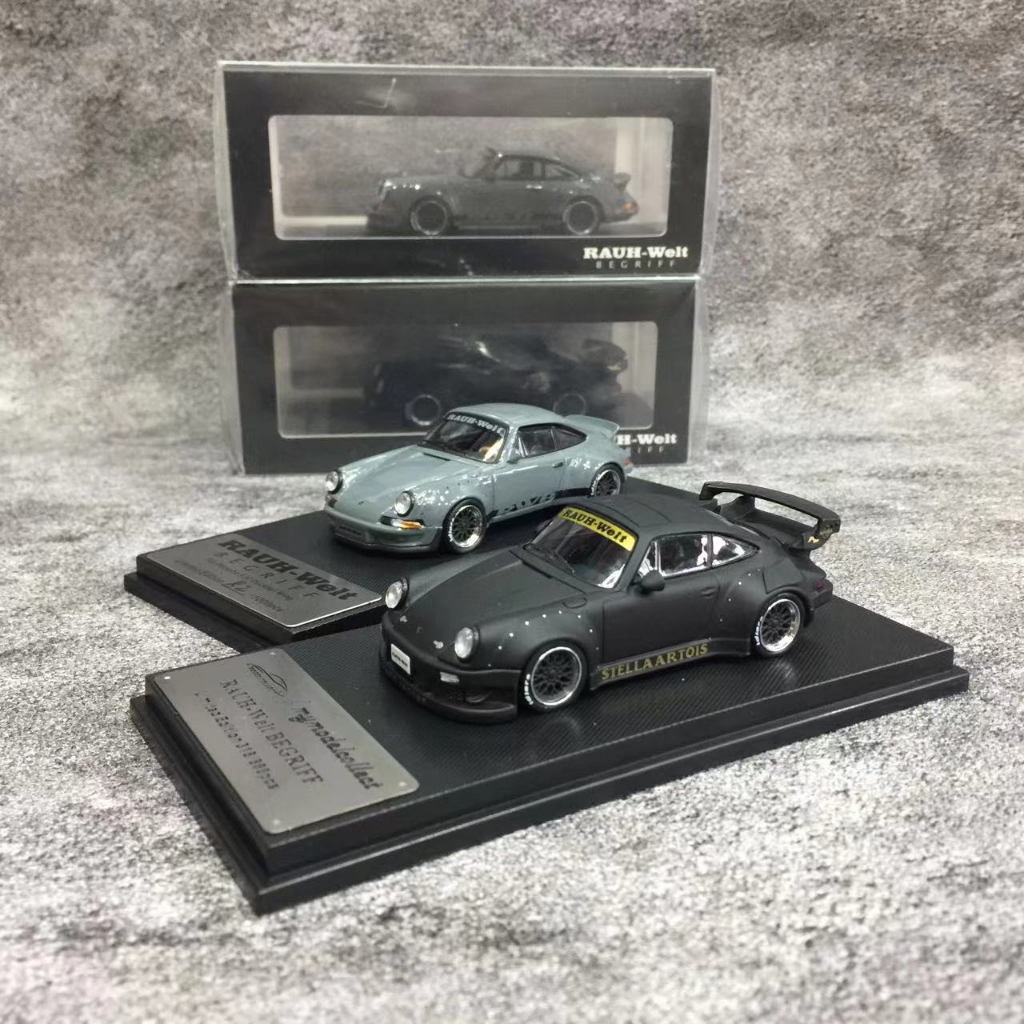 MC 1:64 Modell Car Porsche RWB 930 Alloy Die-Cast Vehicle Display ...