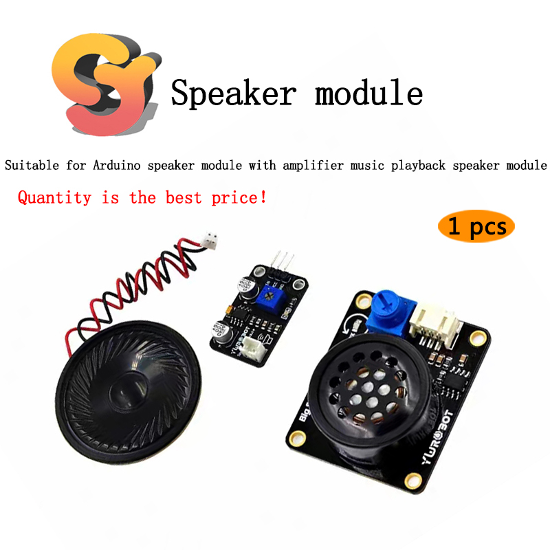 Ready Stock Supply Suitable For Arduino Speaker Module With Power Amplifier Music Playback 
