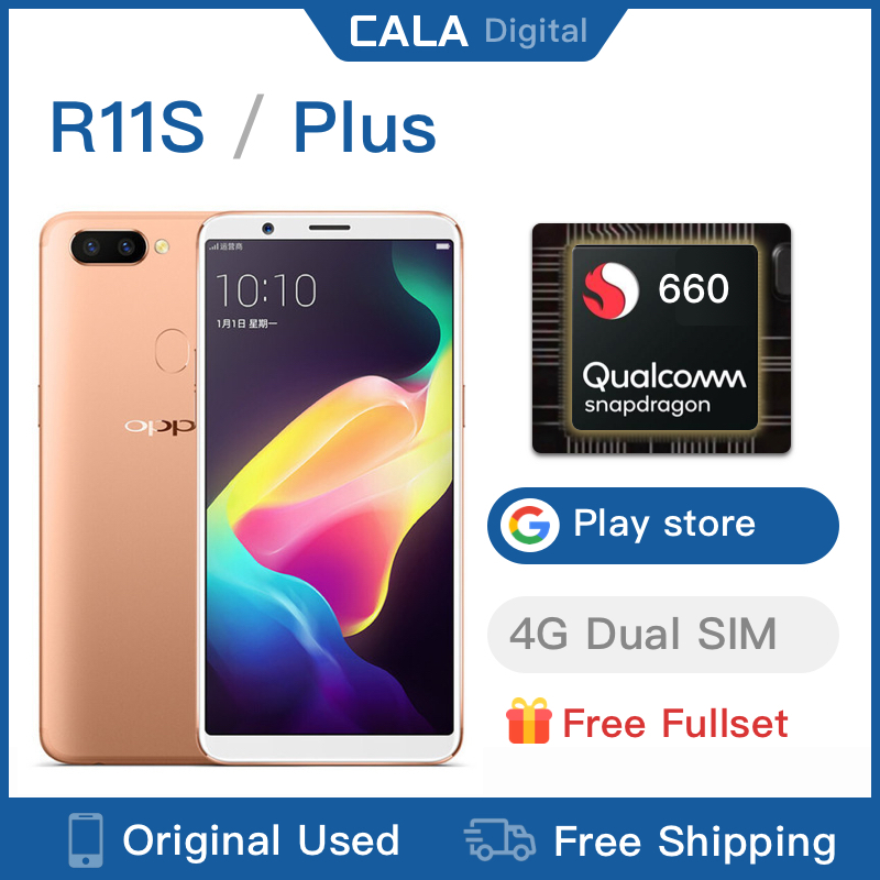 Original Used R11S Plus R9 plus T 6.43 Inch 6GB + 64GB Snapdragon 660 Google Play | Shopee ...