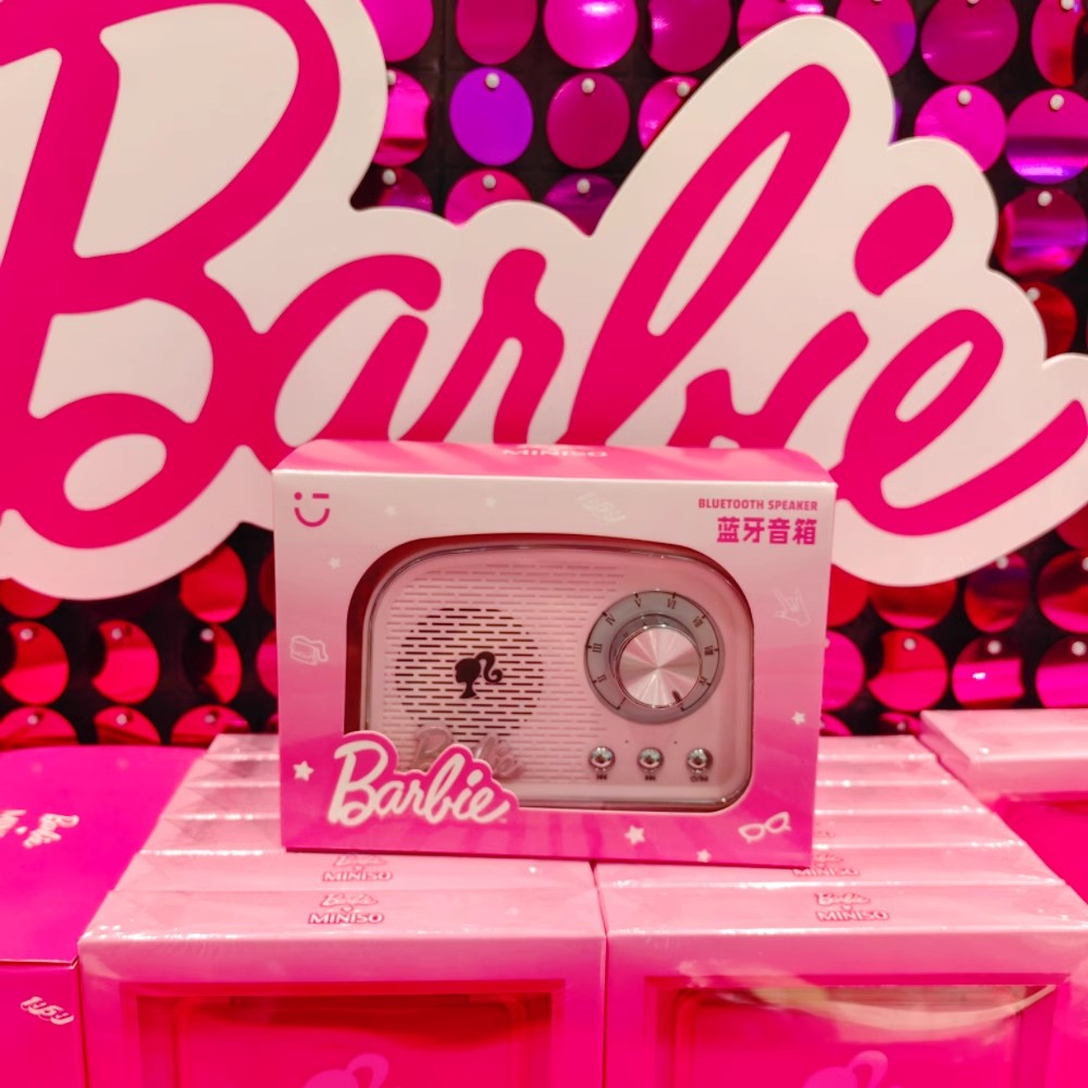 Miniso/miniso Premium Product Barbie Bluetooth Speaker Wireless Barbie ...