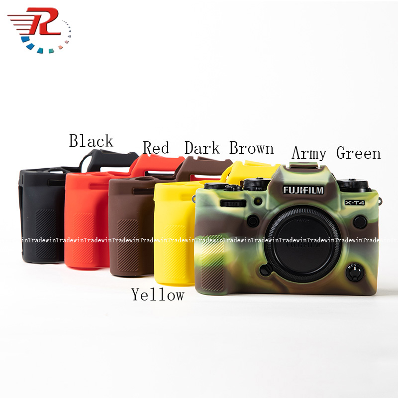 Silicone Rubber Camera Body Case Cover For Fujifilm XT4 X-T4 | Shopee ...