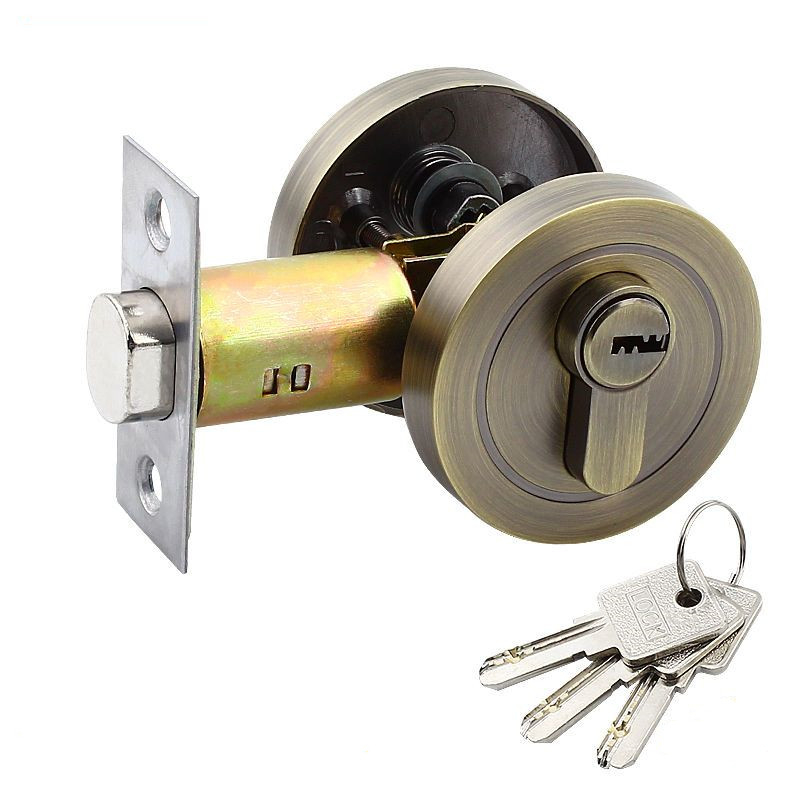 304 Stainless Steel Atresia Double-sided Gold Invisible Lock Mortice ...