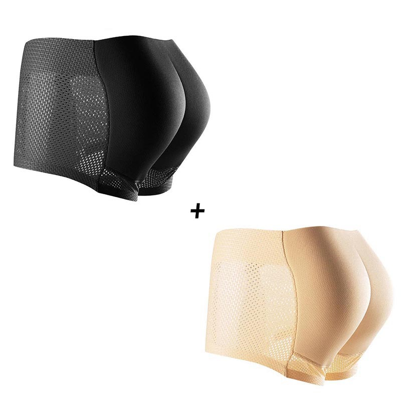 Joe Sir Men Boxer Underwear Pad Padded Boxer Shorts Butt Lifter Padding ...