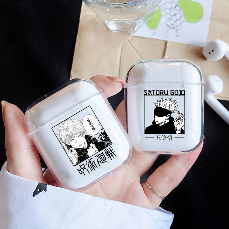 Ryomen Sukuna Gojo Satoru Jujutsu Kaisen Transparent Earphone Case ...