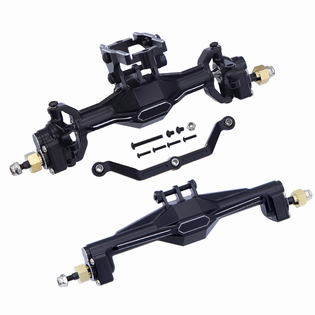 TRX4M Aluminum CNC Upgraded Front and Rear Portal Axle Assembly Axles ...