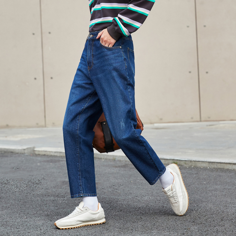 Semir Jeans Men's Three-Proof Cone Pants Autumn New Style Loose Men's ...