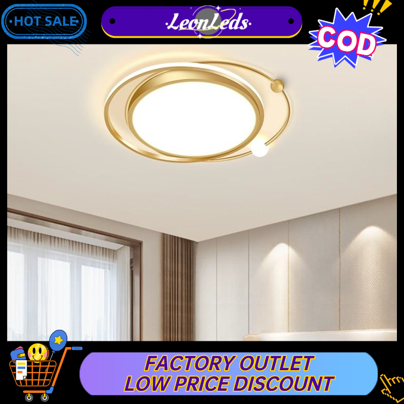 LED modern ceiling light tri color/remote control bedroom/living room ...