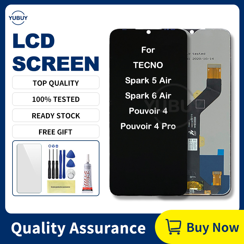 For Tecno Spark 5 Air / Spark 6 Air / Pouvoir 4 / Pouvoir 4 Pro / KD6 / KE6 / KE6j / LC7 / LC8 ...