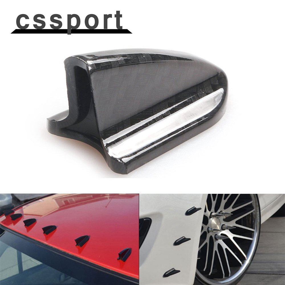 Universal Car Supplies Refit Pieces Car Tail Decorate Bumper Shark Fin ...
