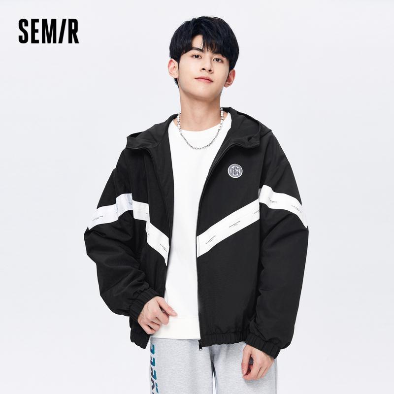 Semir Jacket Men Autumn oversize Fashion Contrast Color Sports Jacket ...